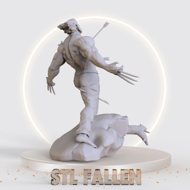Wolverine Statue 3D Printable STL File instant Download - Etsy
