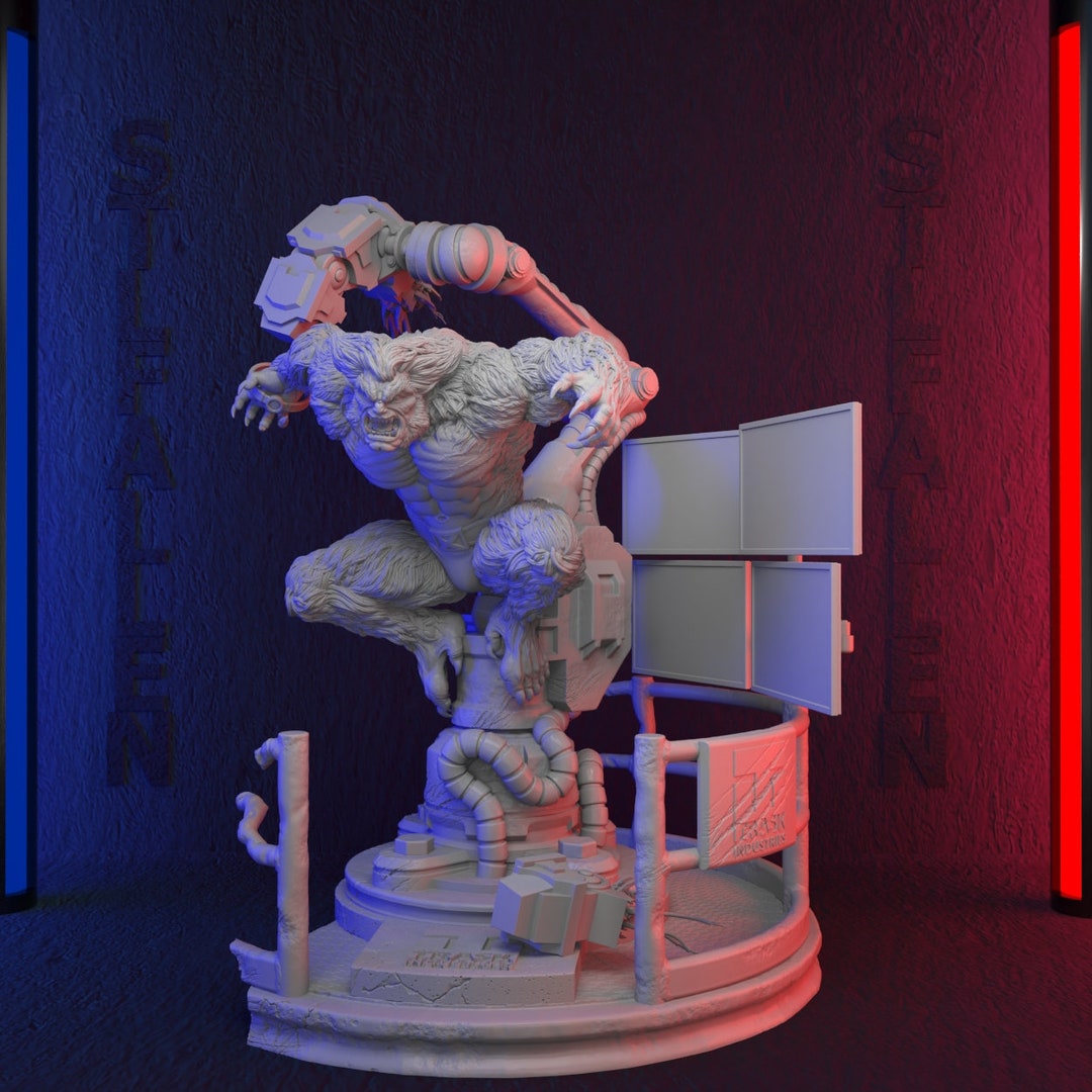 Beast Robot Arm 3D Printable STL File -instant Download - Fast and Easy ...