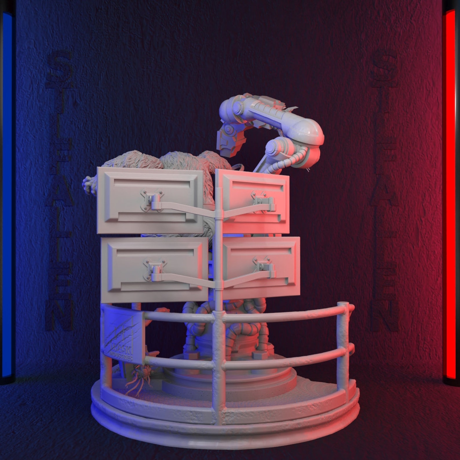 Beast Robot Arm 3D Printable STL File -instant Download - Fast and Easy ...