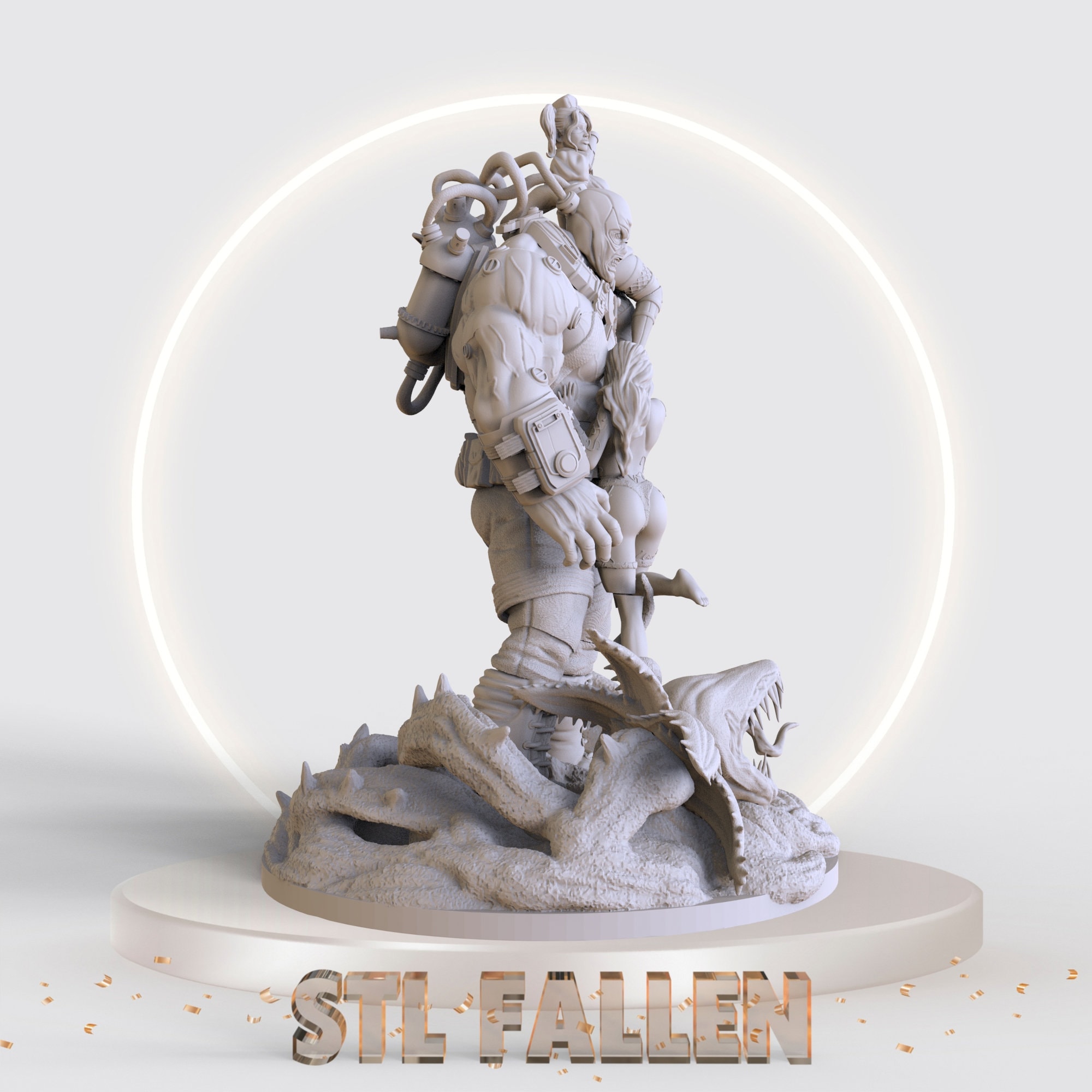 Bane Diorama 3D Printable STL File instant Download Fast - Etsy Canada