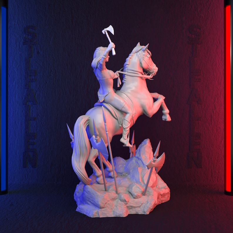 Red Sonya 3D Printable STL File instant Download Fast and - Etsy