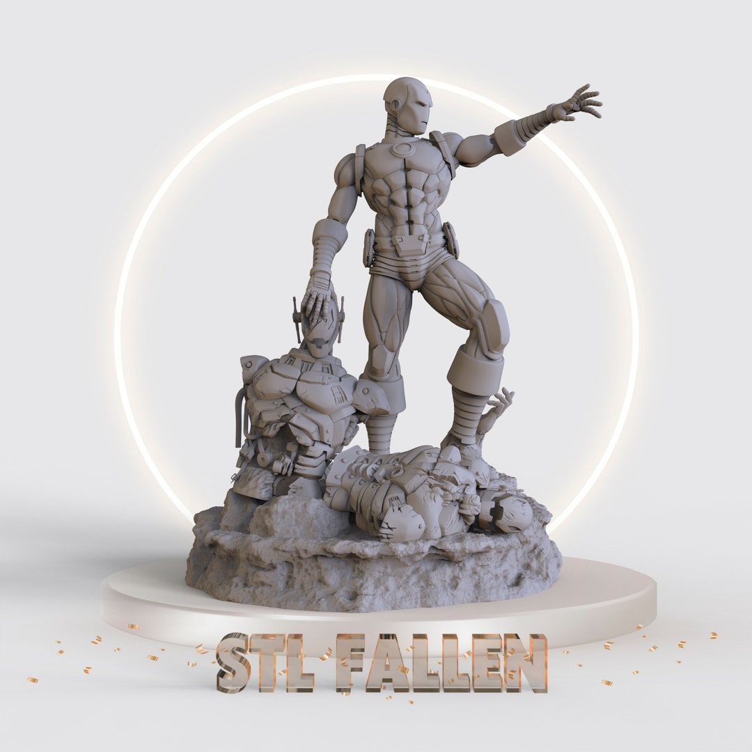 Ironman Ultron 3D Printable STL File -instant Download - Fast and Easy ...