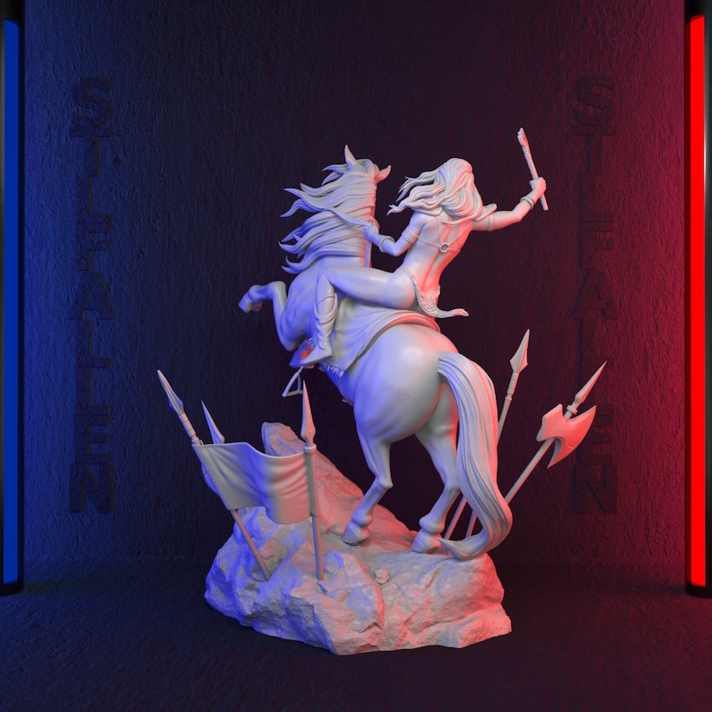 Red Sonya 3D Printable STL File instant Download Fast and - Etsy