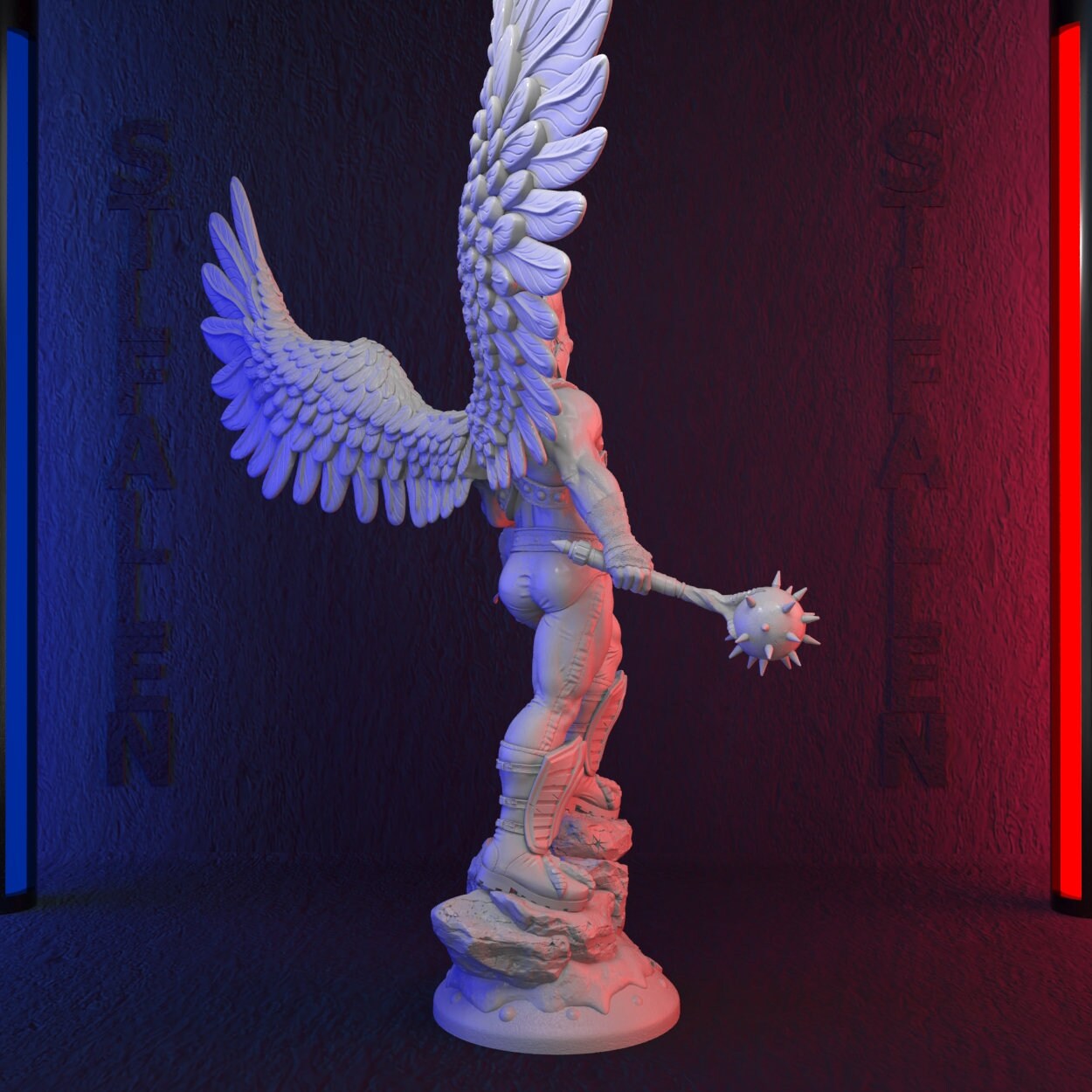 Hawkman 3D Printable STL File -instant Download - Fast and Easy Google ...