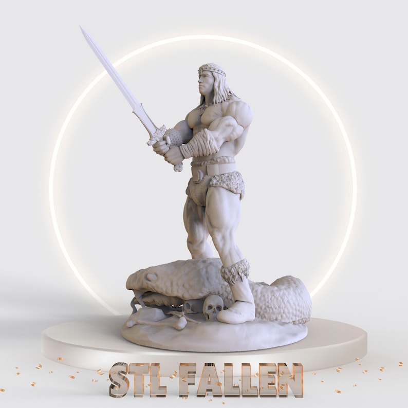 Conan Relase 3D Printable STL File -instant Download - Fast and Easy ...