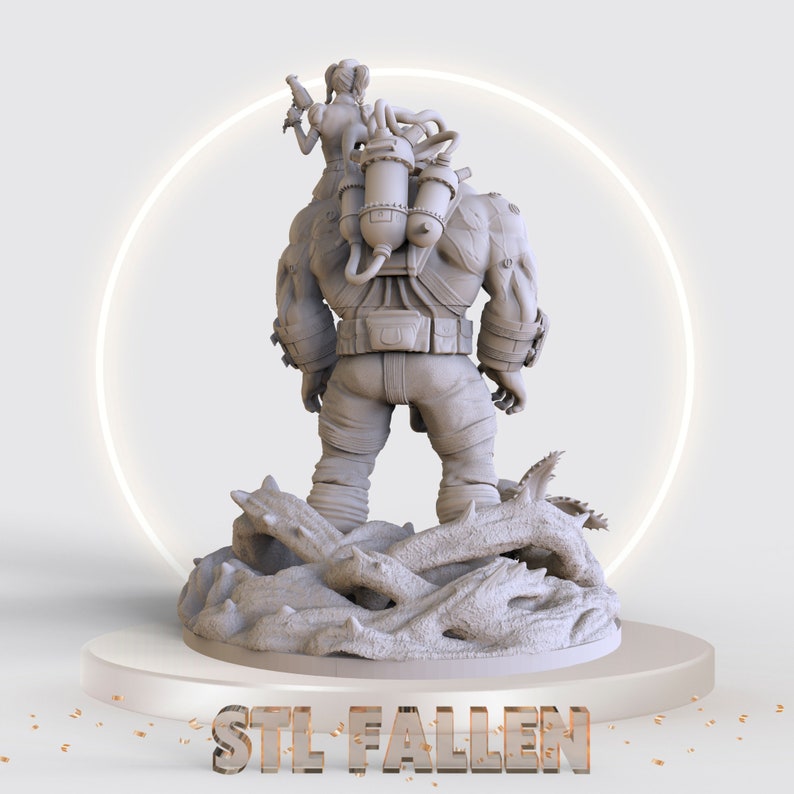 Bane Diorama 3D Printable STL File -instant Download - Fast and Easy ...