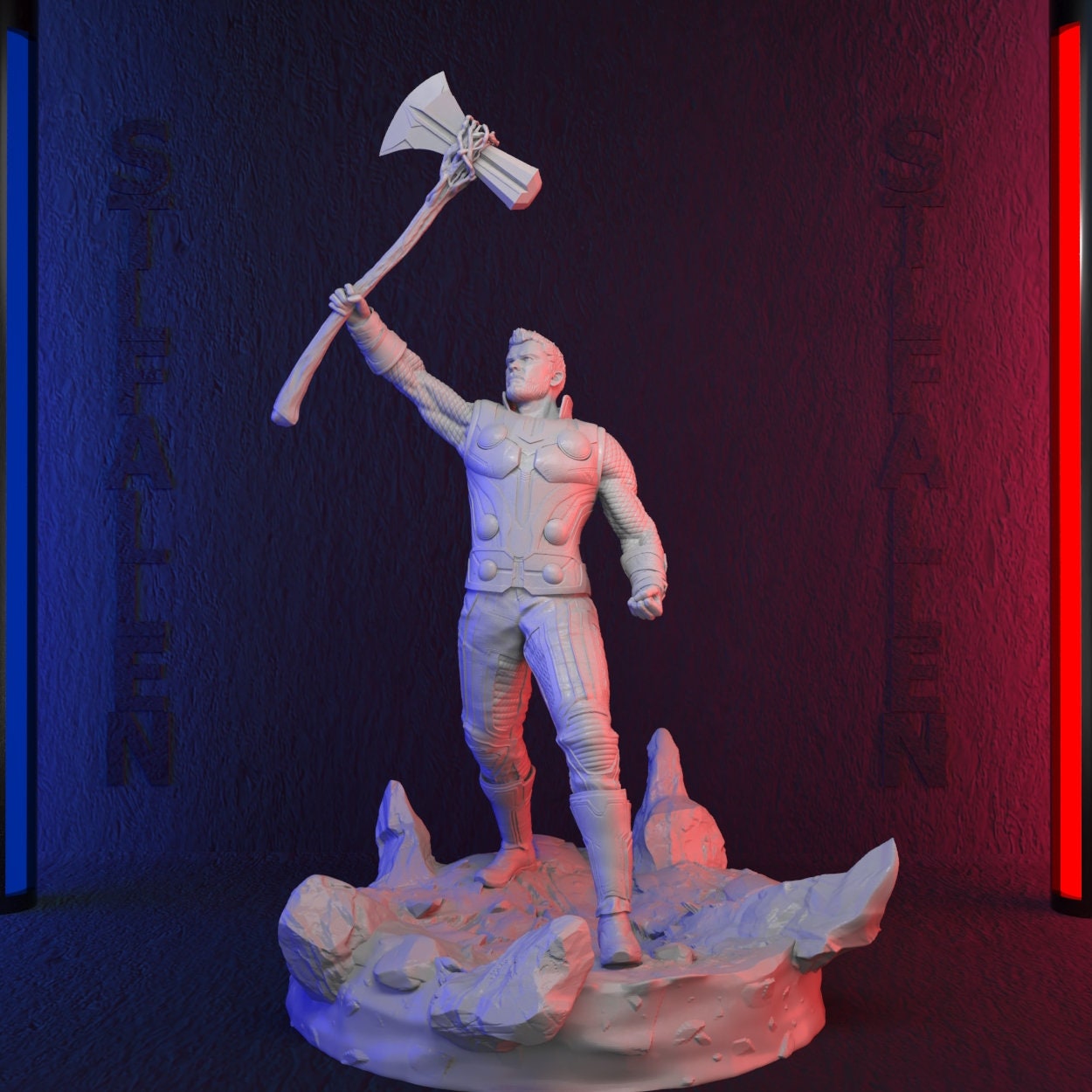 Thor Stormbreaker 3D Printable STL File -instant Download - Fast and ...