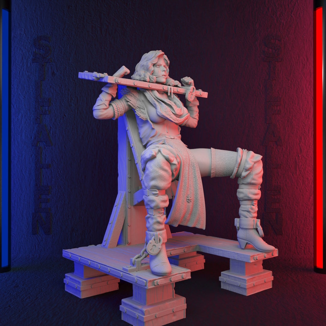 The Witcher Yennefer 3D Printable STL File -instant Download - Fast and Easy Google Drive" STL ...