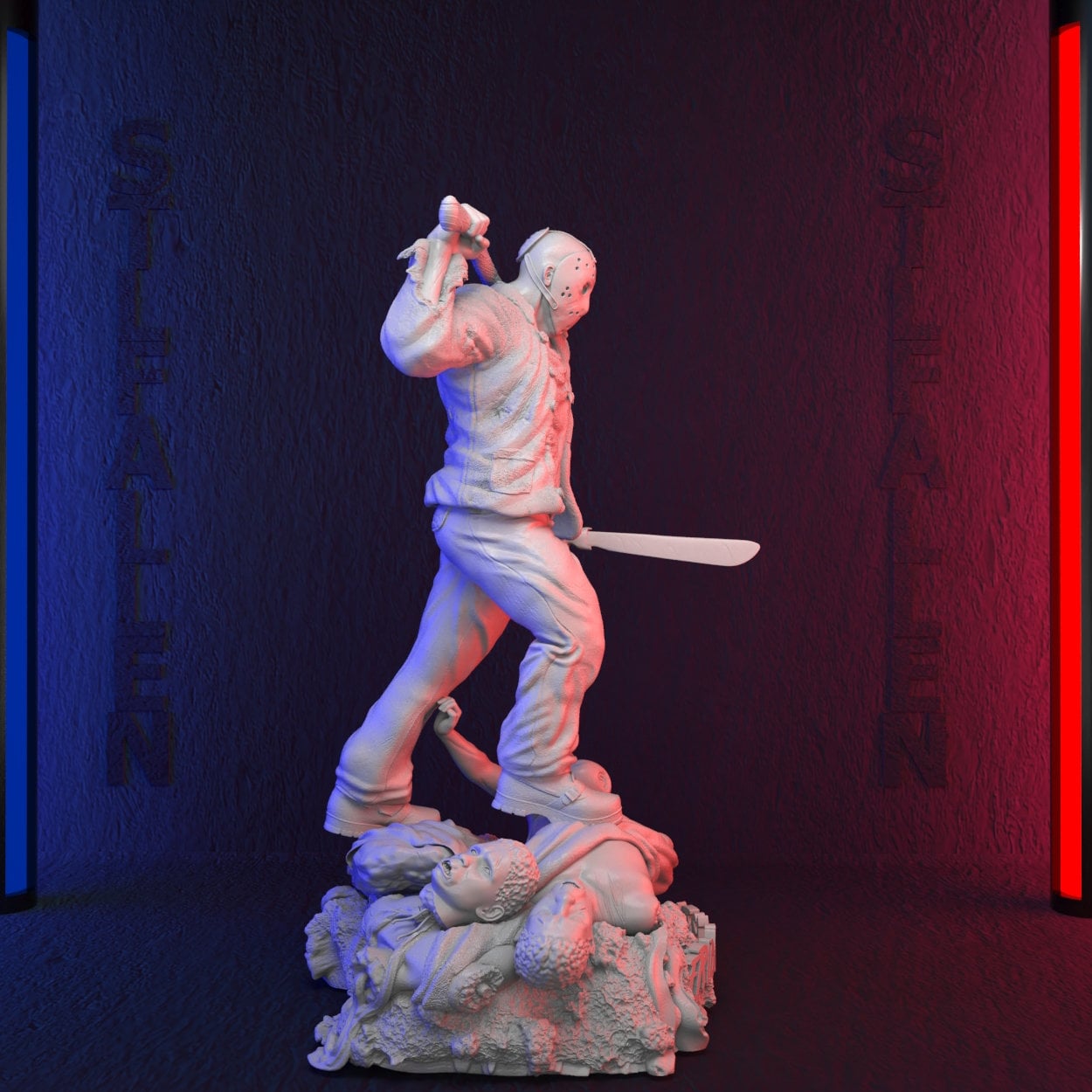 Jason Friday13th 3D Printable STL File -instant Download - Fast and ...