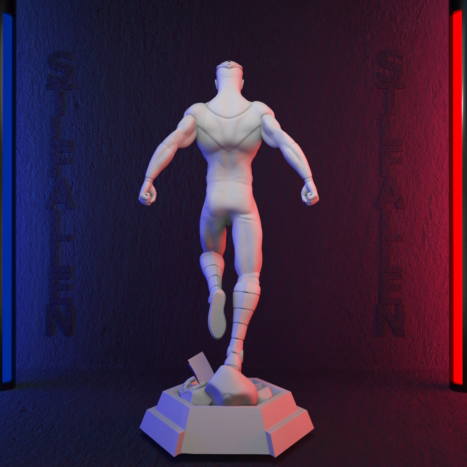 Xmen Invincible 3D Printable STL File -instant Download - Fast and Easy ...