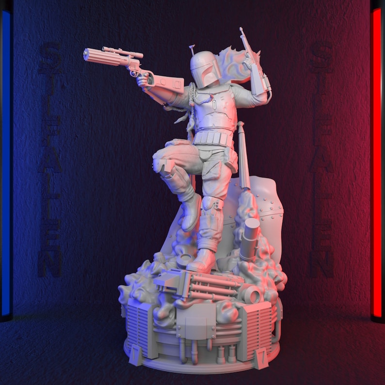 Boba Feet 3D Printable STL File -instant Download - Fast and Easy for ...