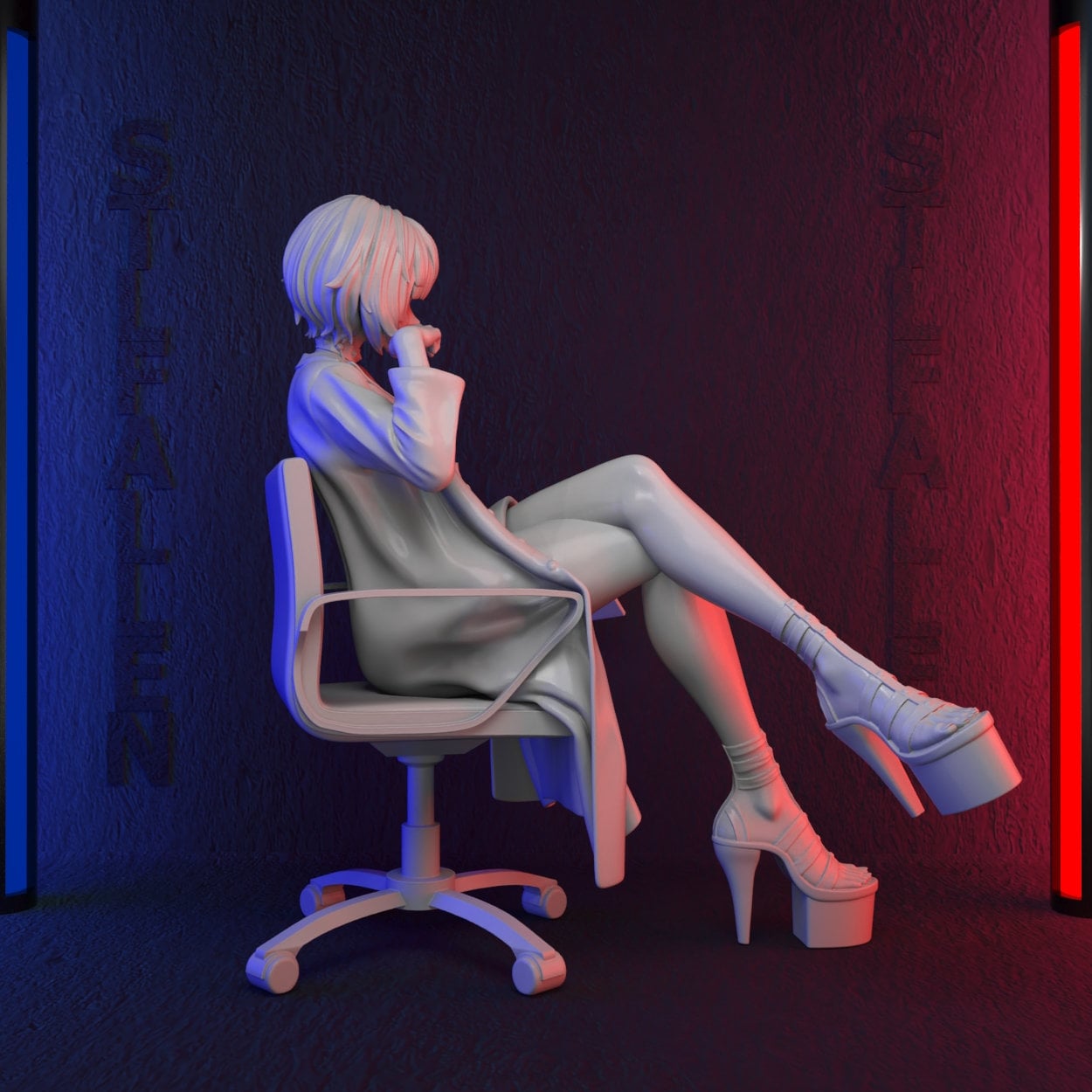 Tae Takemi Rubim 3D Printable STL File instant Download - Etsy Norway