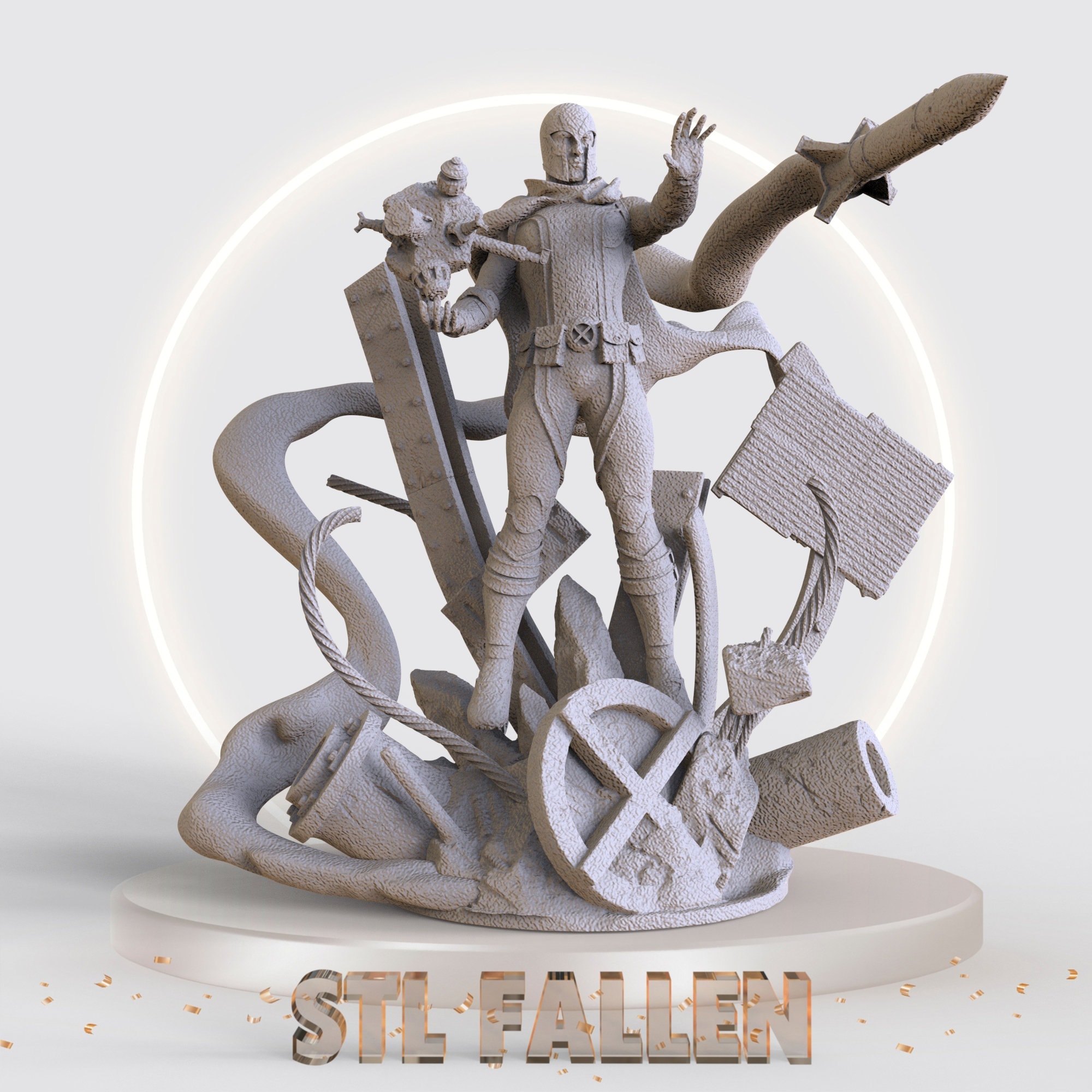 Magneto 3D Printable STL File instant Download Fast and - Etsy Ireland