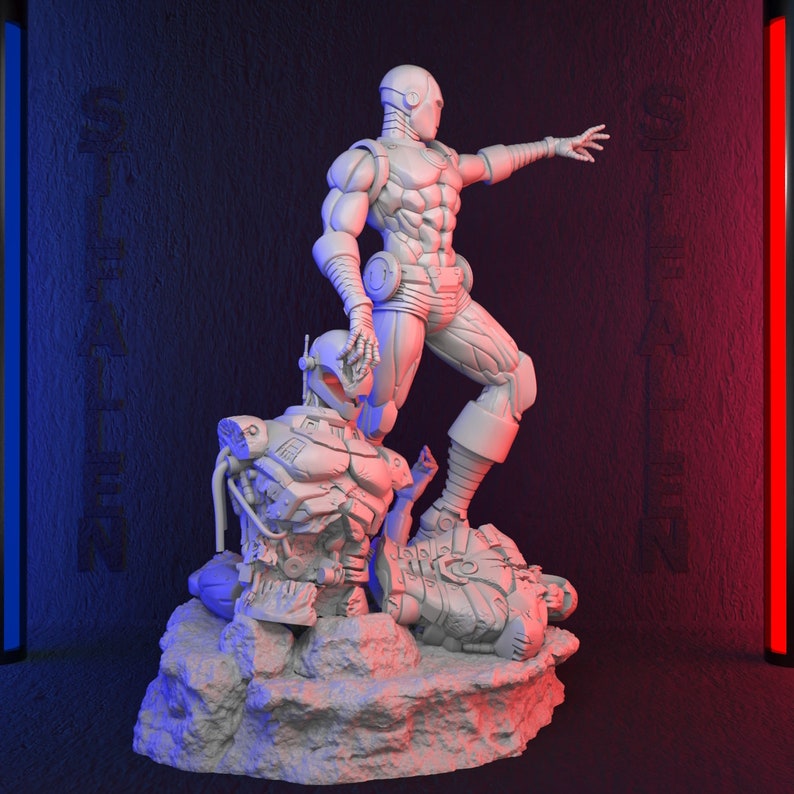 Ironman Ultron 3D Printable STL File -instant Download - Fast and Easy ...