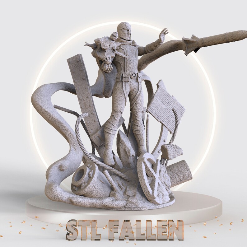 Magneto 3D Printable STL File instant Download Fast and - Etsy