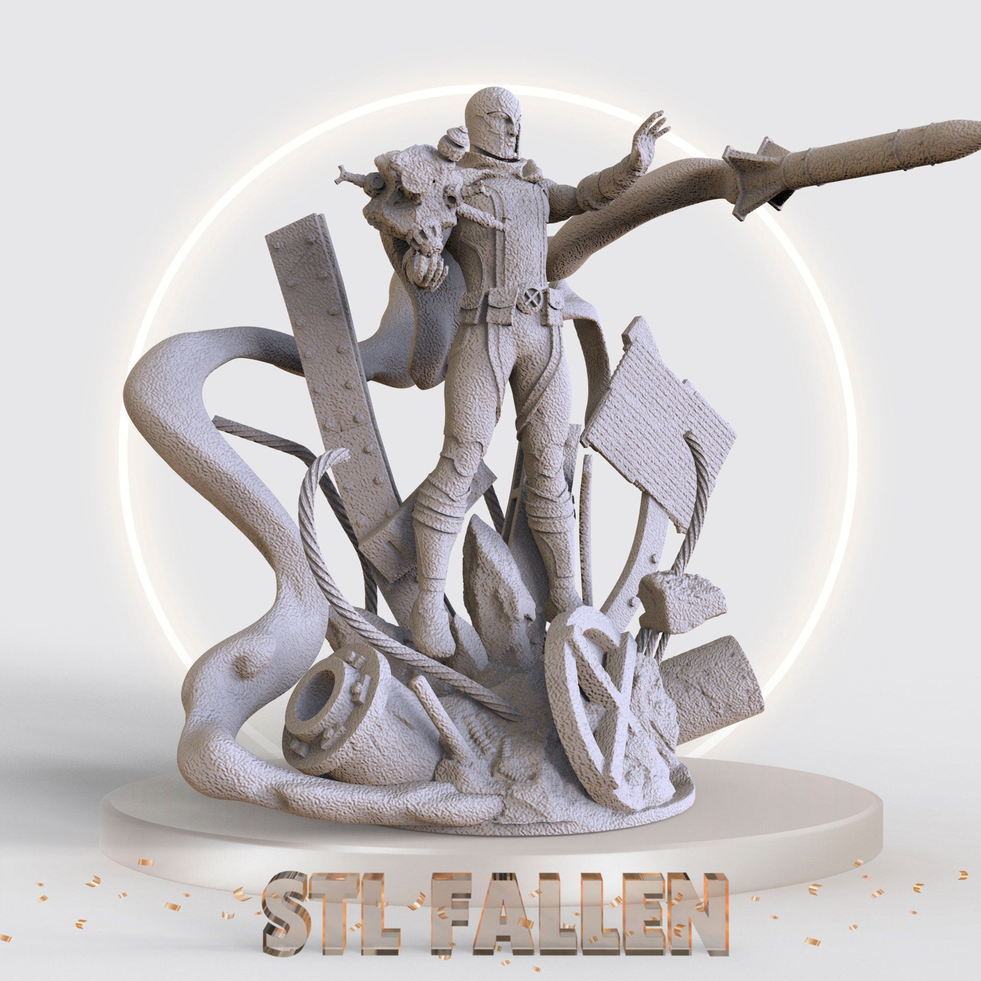 Magneto 3D Printable STL File instant Download Fast and - Etsy Ireland