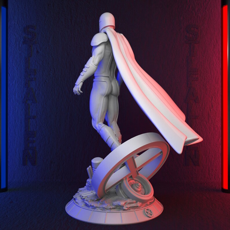 Magneto Xmen 3D Printable STL File -instant Download - Fast and Easy ...