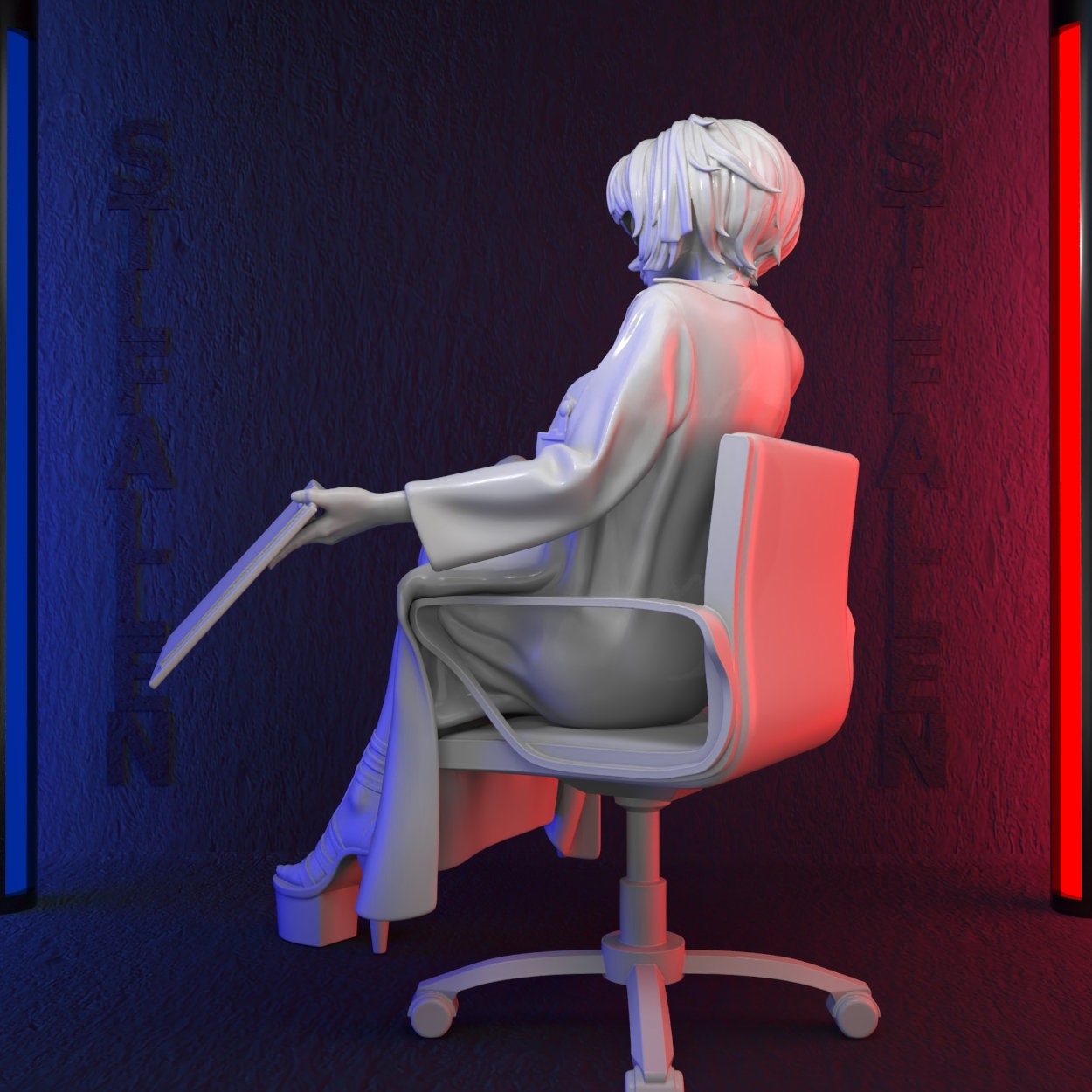 Tae Takemi Rubim 3D Printable STL File instant Download - Etsy Norway