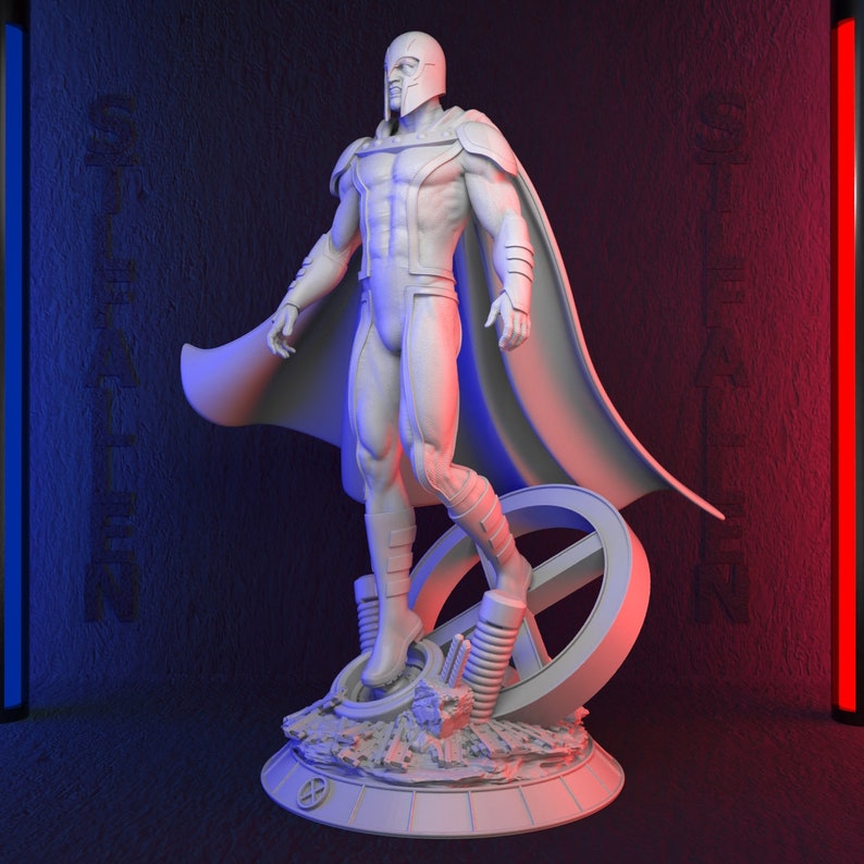 Magneto Xmen 3D Printable STL File -instant Download - Fast and Easy ...
