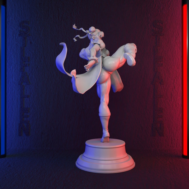 Chun Li Street Fighter 3D Printable STL File instant - Etsy