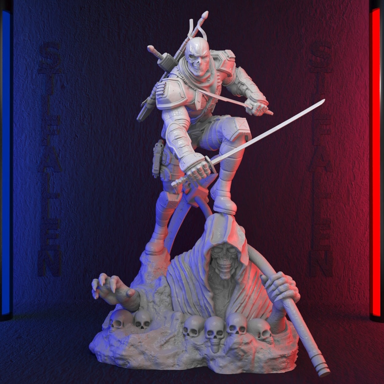 Deathstroke 3D Printable STL File -instant Download - Fast and Easy ...