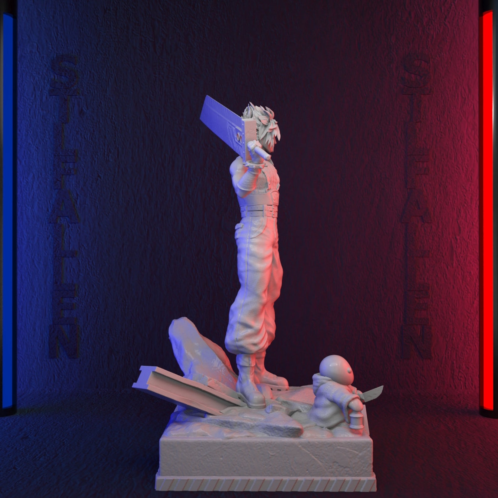 Final Fantasy 3D Printable STL File -instant Download - Fast and Easy ...