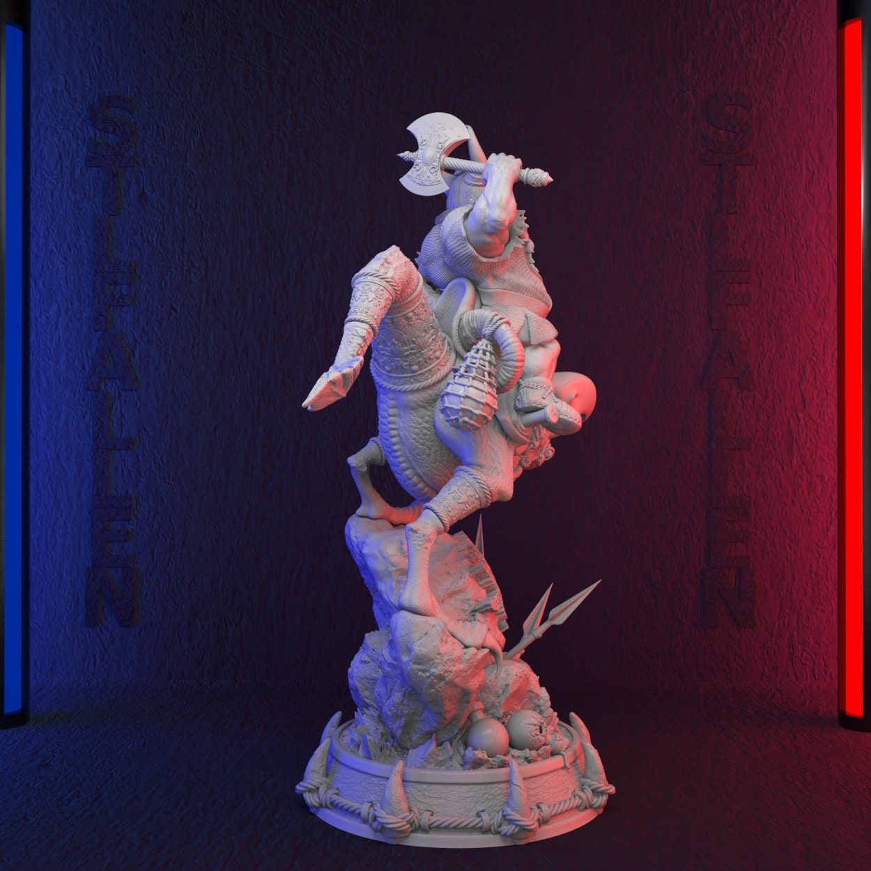 Golden Axe 3D Printable STL File instant Download Fast and - Etsy