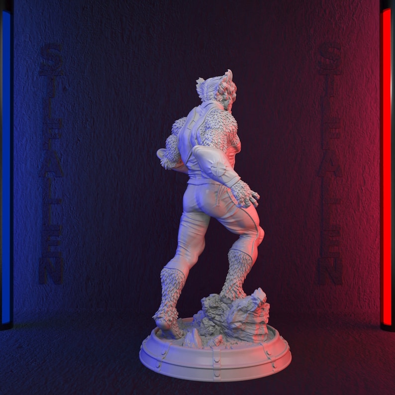 Beast 3D Printable STL File instant Download Fast and Easy - Etsy