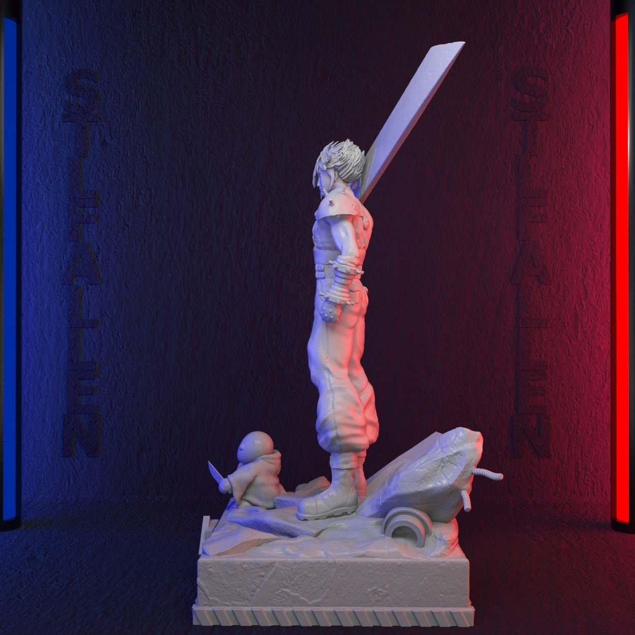 Final Fantasy 3D Printable STL File -instant Download - Fast and Easy ...