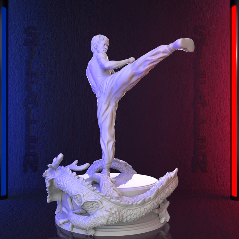Bruce Lee 3D Printable STL File -instant Download - Fast and Easy for ...
