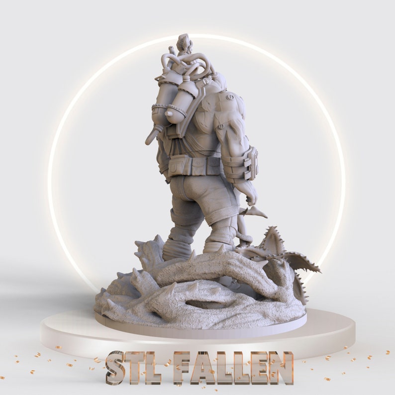 Bane Diorama 3D Printable STL File instant Download Fast - Etsy