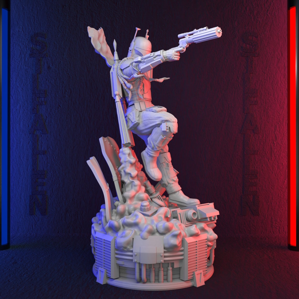 Boba Feet 3D Printable STL File -instant Download - Fast and Easy for ...