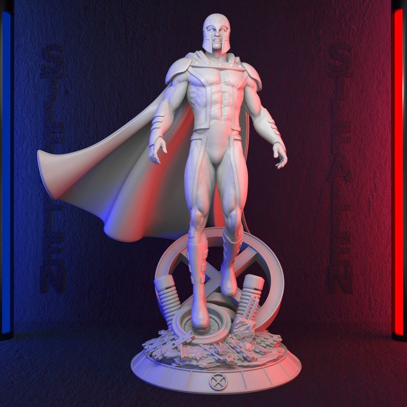 Magneto Xmen 3D Printable STL File -instant Download - Fast and Easy ...
