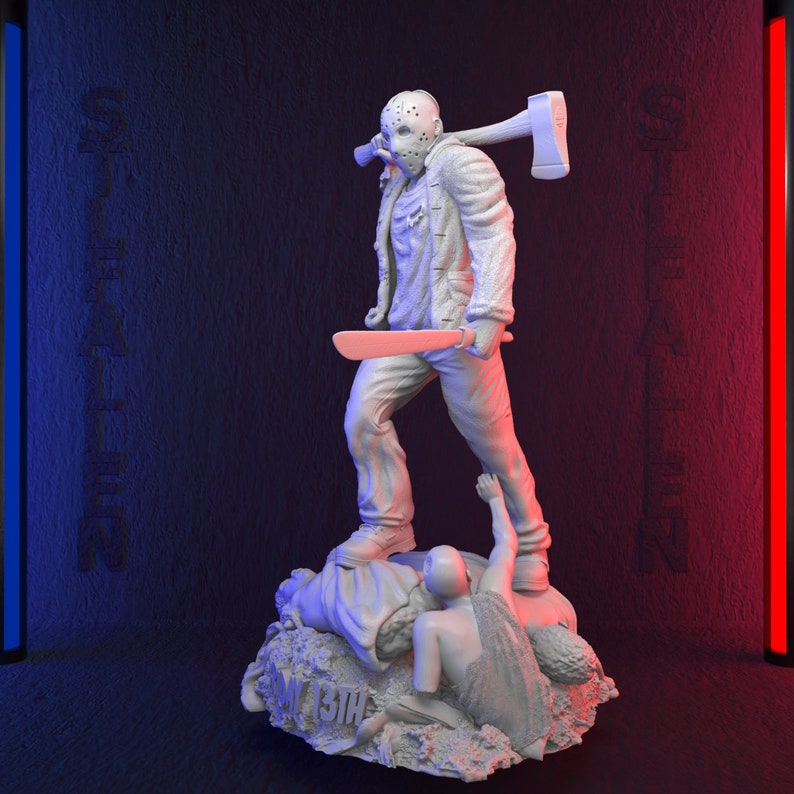 Jason Friday13th 3D Printable STL File instant Download - Etsy
