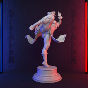 Chun li Street fighter Archivo STL imprimible en 3D Descarga instantánea Rápido y fácil Google ...