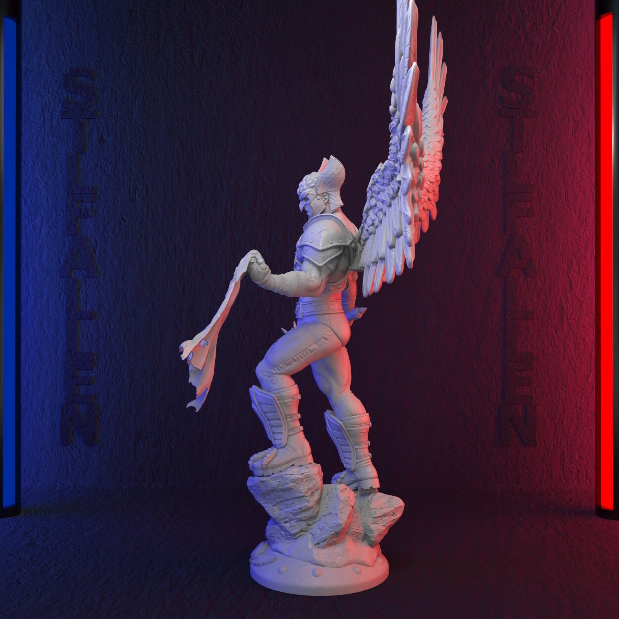 Hawkman 3D Printable STL File -instant Download - Fast and Easy Google ...