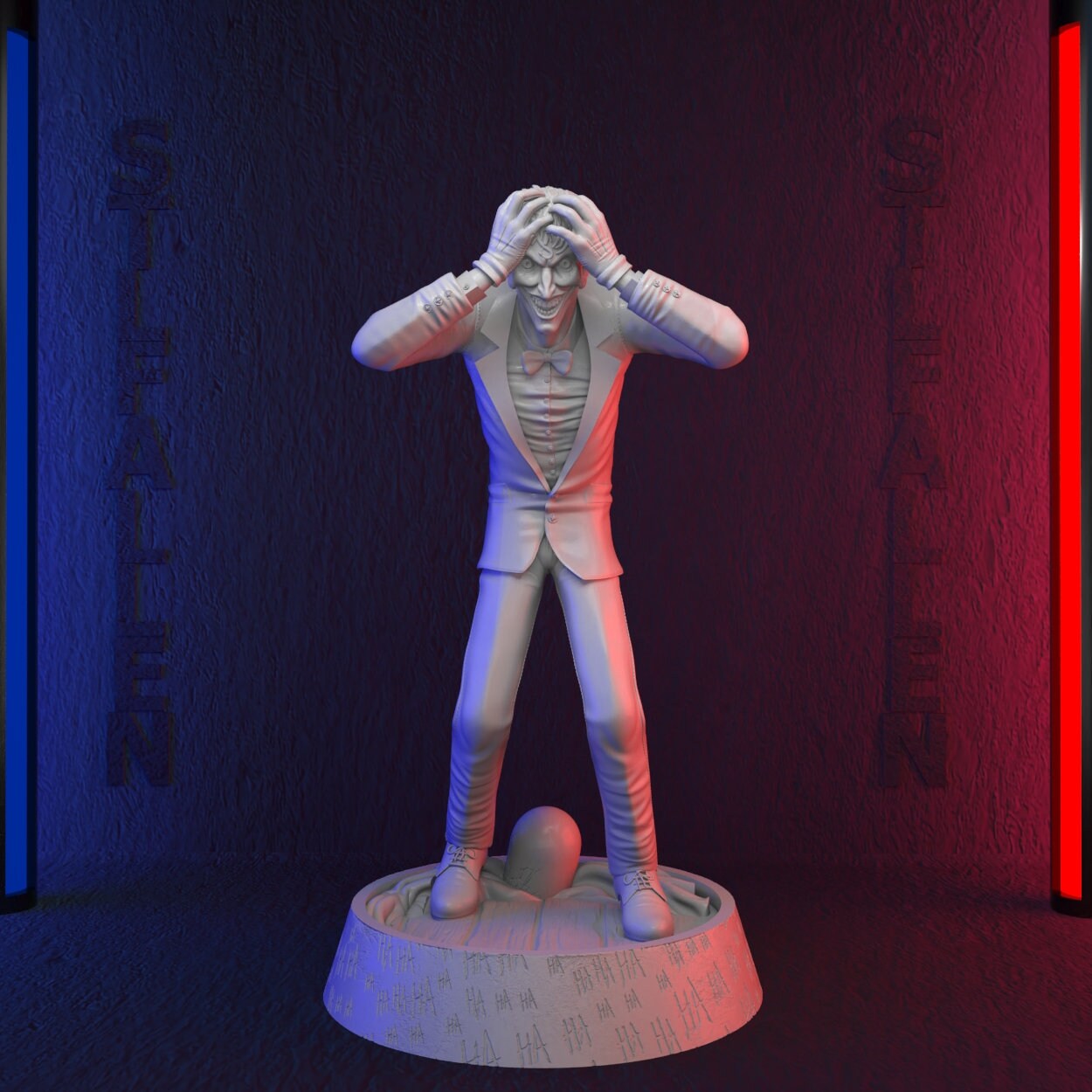 Killing Joke 3D Printable STL File instant Download Fast and Easy ...