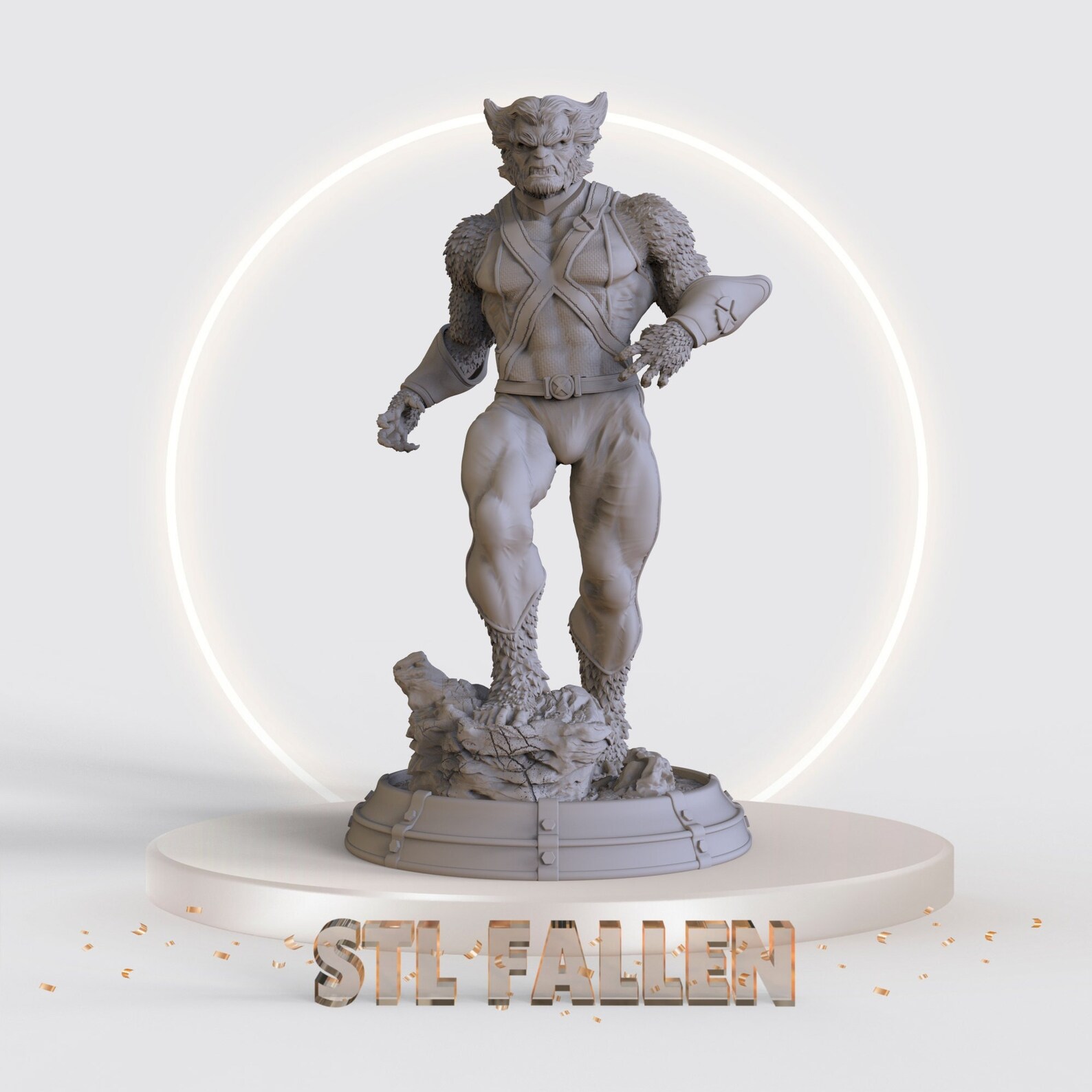 Beast 3D Printable STL File instant Download Fast and Easy - Etsy