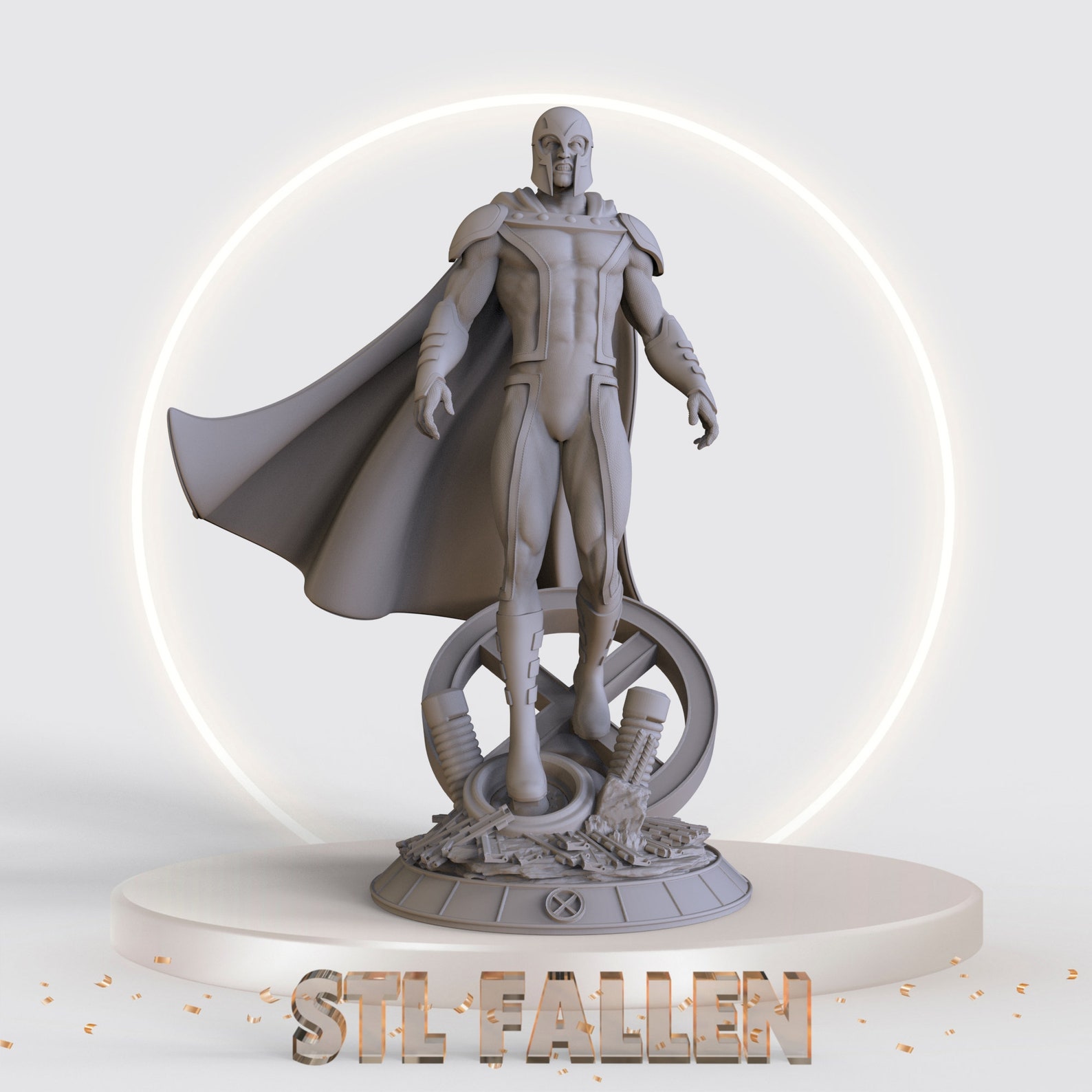 Magneto Xmen 3D Printable STL File -instant Download - Fast and Easy ...