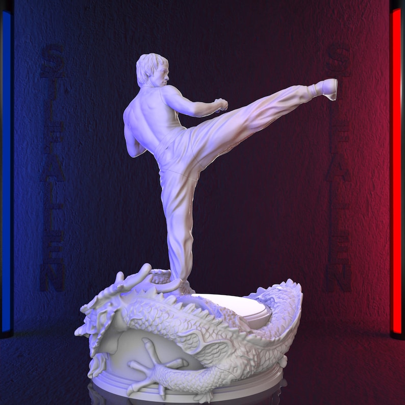 Bruce Lee 3D Printable STL File instant Download Fast and - Etsy