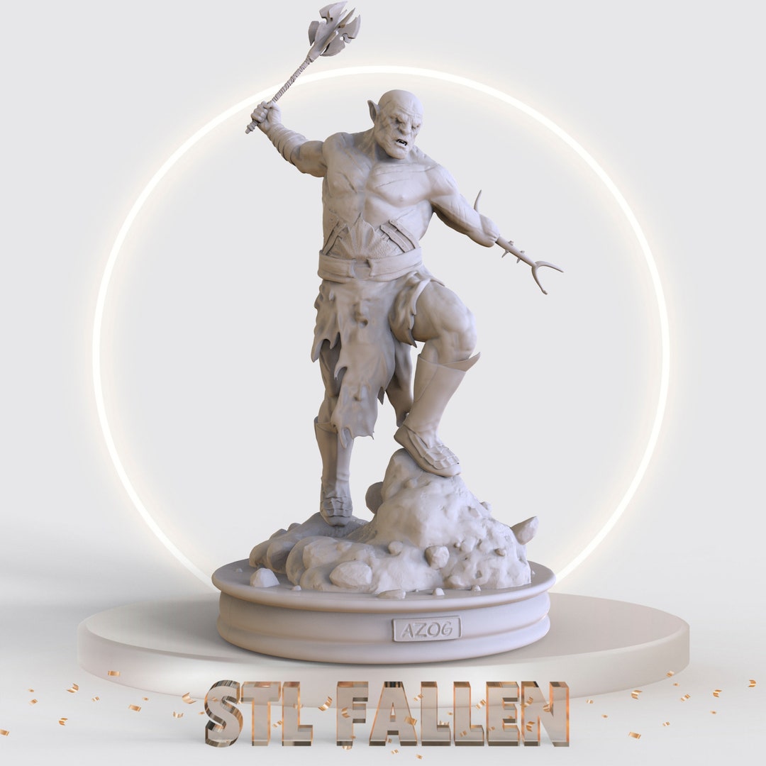 Azog 3D Printable STL File -instant Download - Fast and Easy Google ...