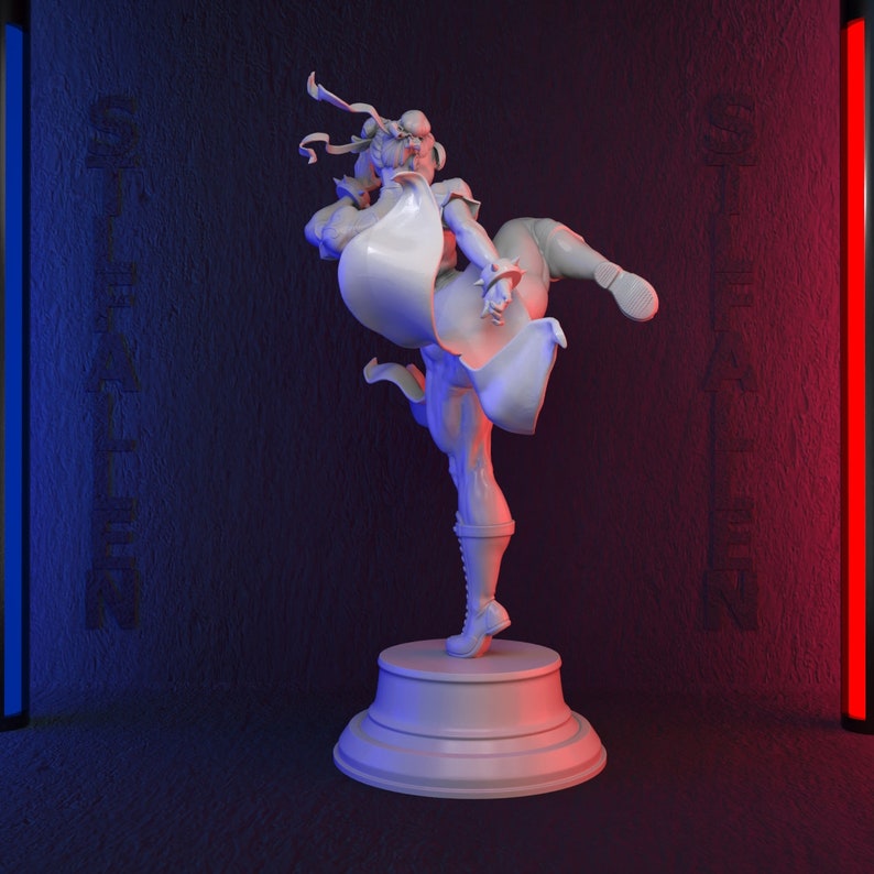 Chun Li Street Fighter 3D Printable STL File instant - Etsy