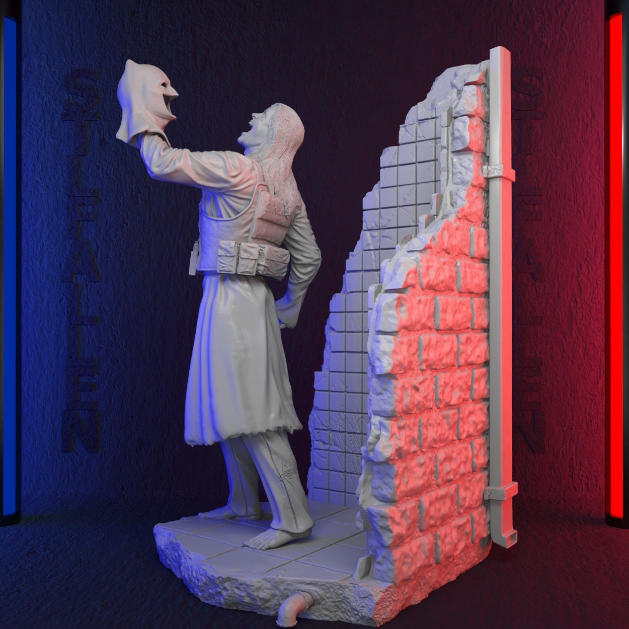 Joker Jared Leto 3D Printable STL File instant Download - Etsy Australia
