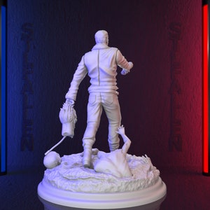 The Walking Dead Negan Statue 3D Printable STL File -instant Download ...
