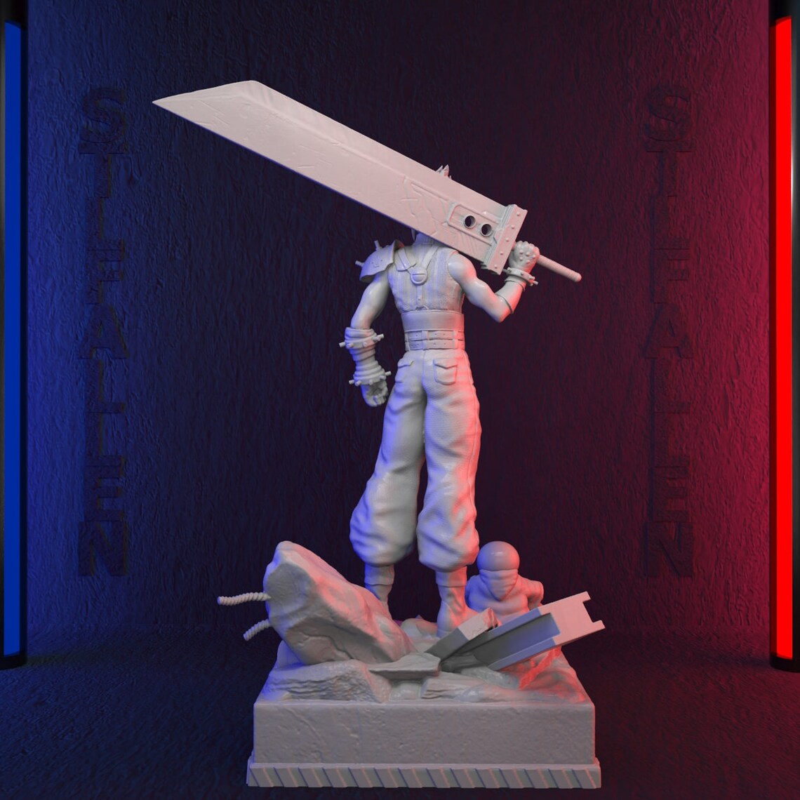 Final Fantasy 3D Printable STL File -instant Download - Fast and Easy ...