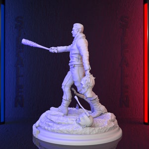 The Walking Dead Negan Statue 3D Printable STL File -instant Download ...
