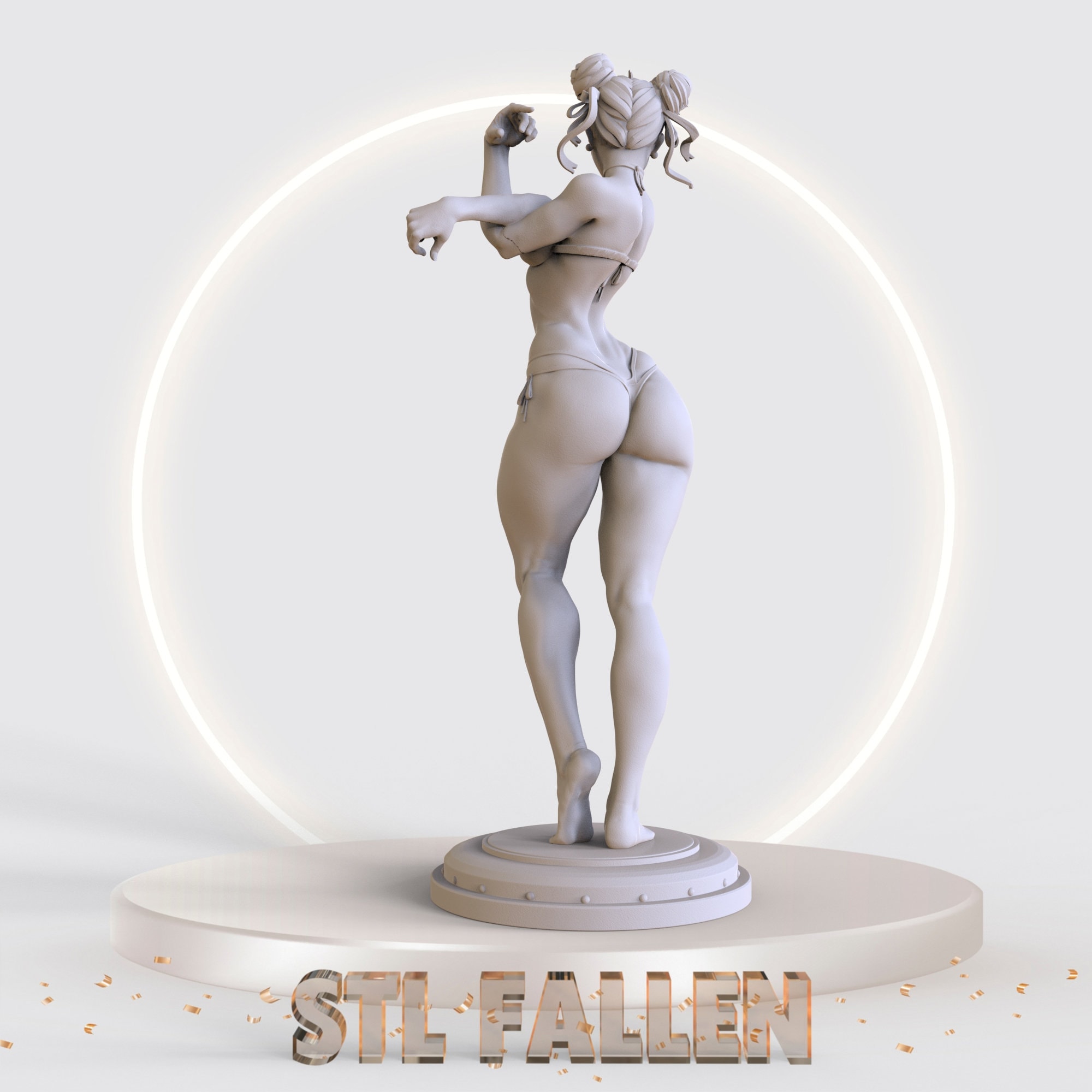 Chun-li Street Fighter 3D Printable STL File instant Download - Etsy Australia