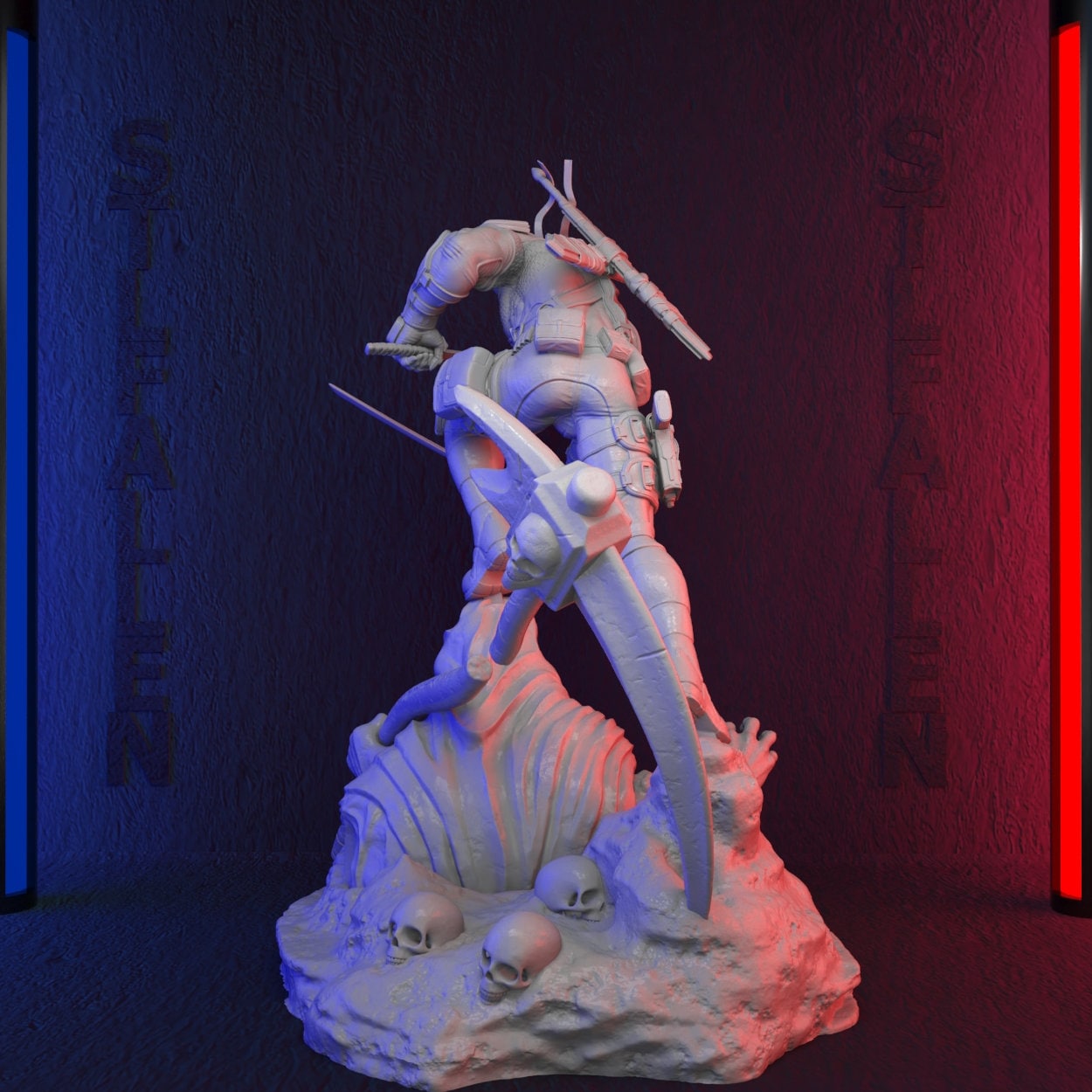 Deathstroke 3D Printable STL File -instant Download - Fast and Easy ...
