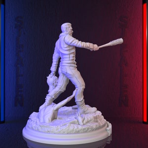 The Walking Dead Negan Statue 3D Printable STL File -instant Download ...