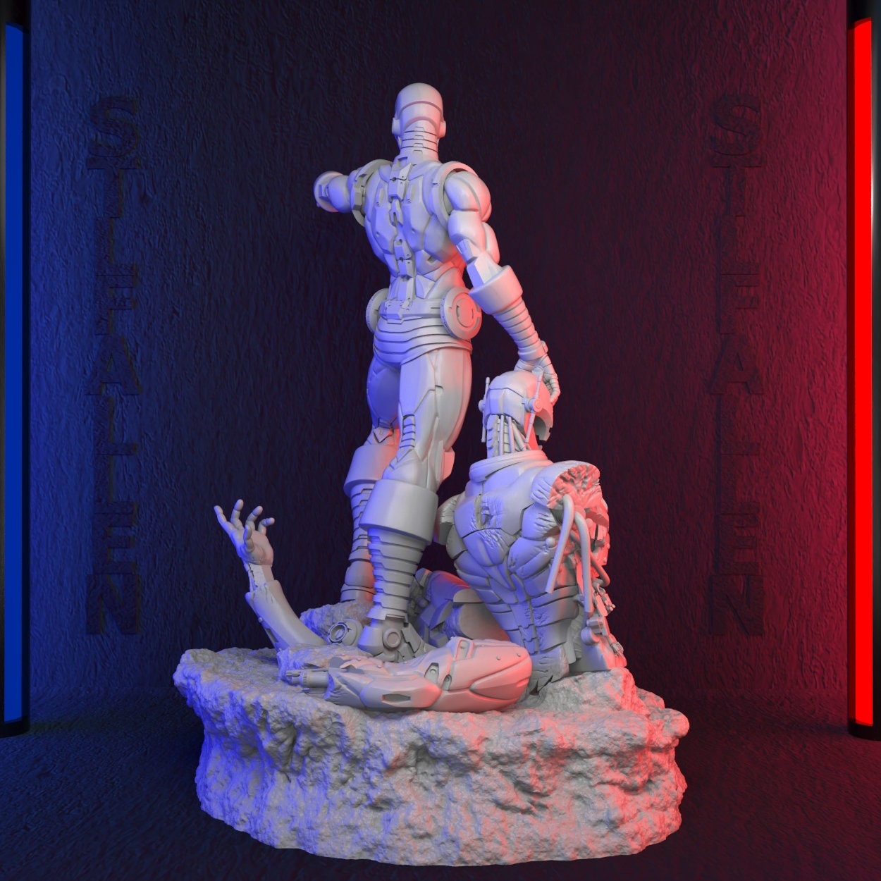 Ironman Ultron 3D Printable STL File -instant Download - Fast and Easy ...